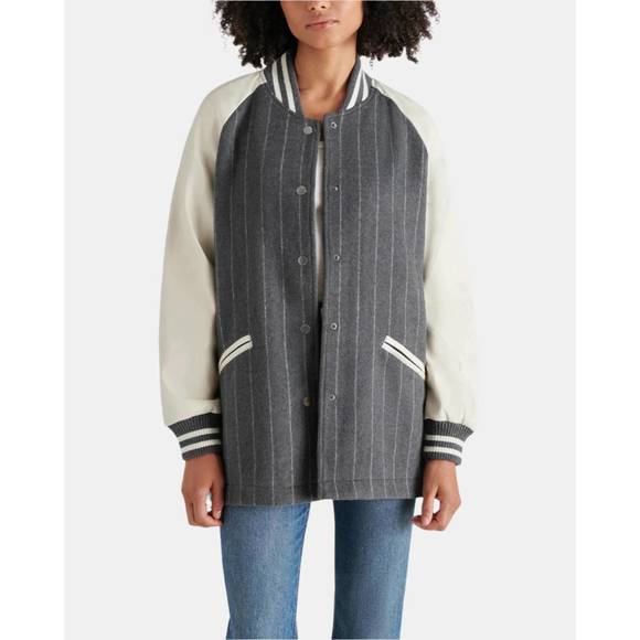 Steve Madden | Jackets & Coats | New Steve Madden Skylie Jacket In Grey ...